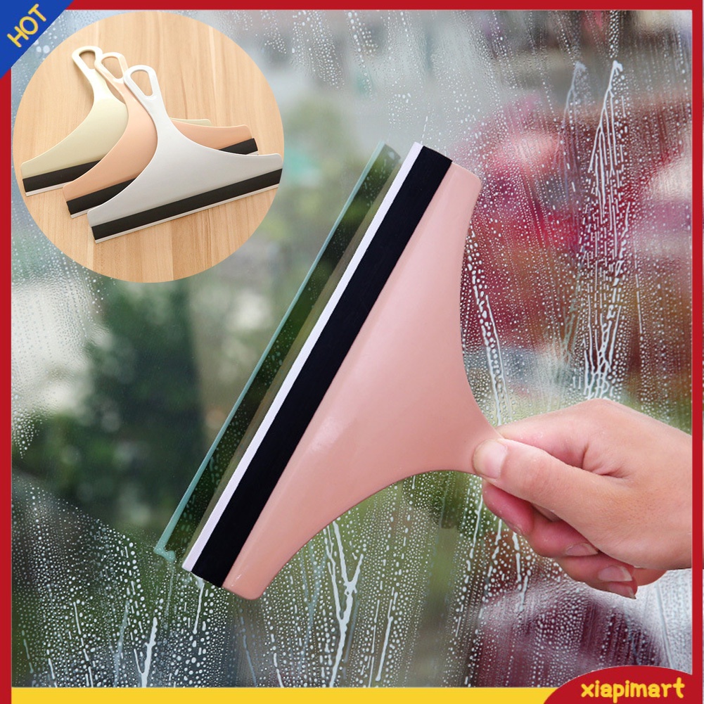 Portable Glass Window Wiper Soap Cleaner Squeegee Bathroom Mirror Blade ...