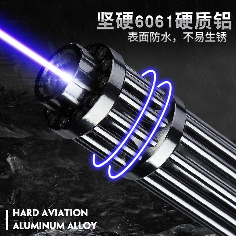 👉NEW🔥[Ready Stock] Blue Laser Light Strong Light Long-Range High-Power ...