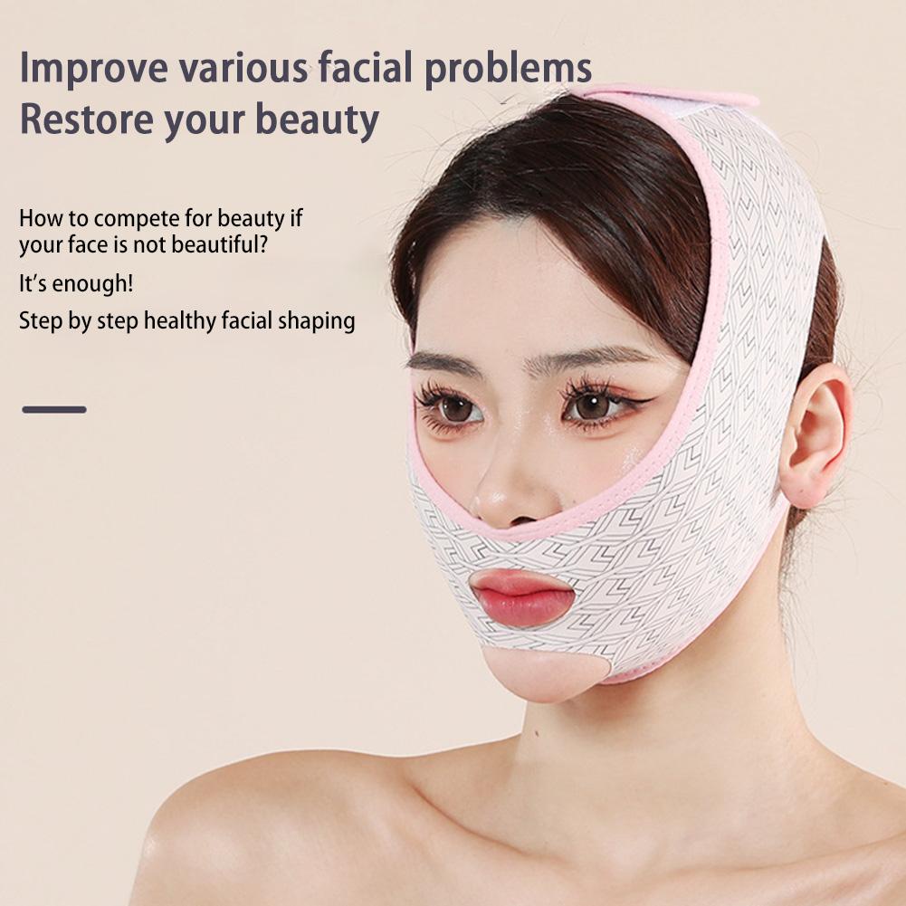 New Beauty Face Sculpting Sleep Mask, V Line Shaping Reducer, Face Chin ...