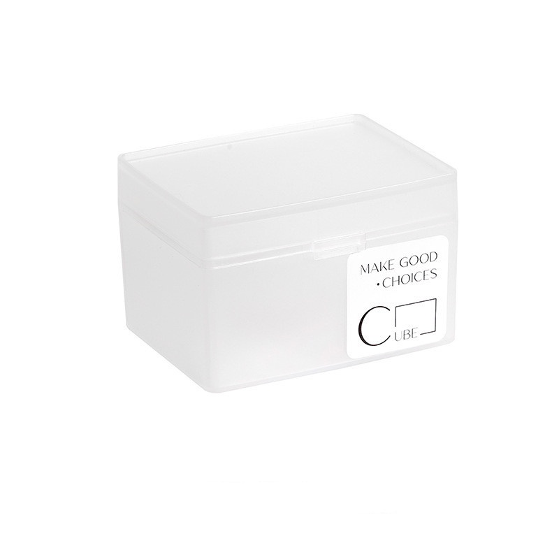 Frosted Transparent Plastic Card Box / Household Small Items Sorting ...