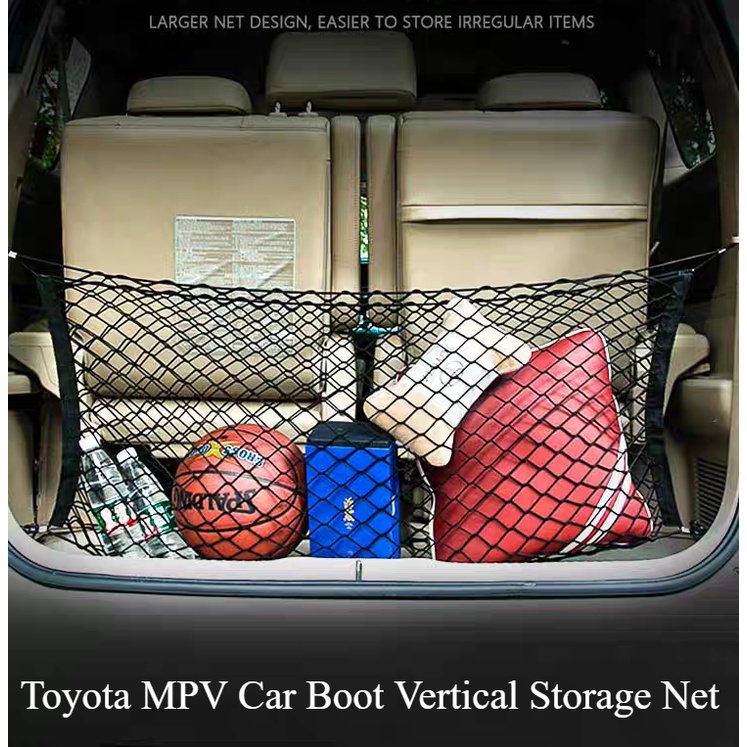 Toyota Alphard Vellfire Estima Fortuner MPV Car Boot Vertical Storage ...