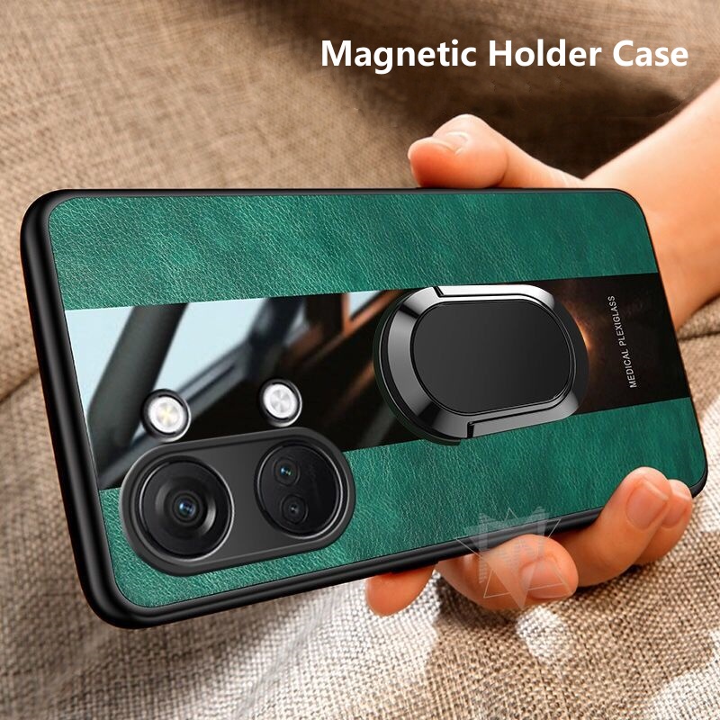 Magnetic Ring Phone Case For OnePlus Nord CE 3 LITE 5G N30 Luxury ...