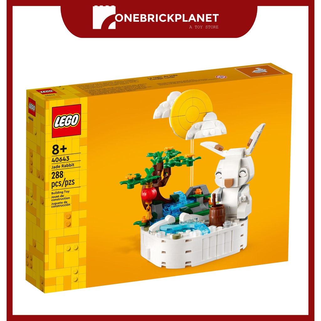 LEGO 40643 Festivals - Jade Rabbit (2023) | Shopee Singapore