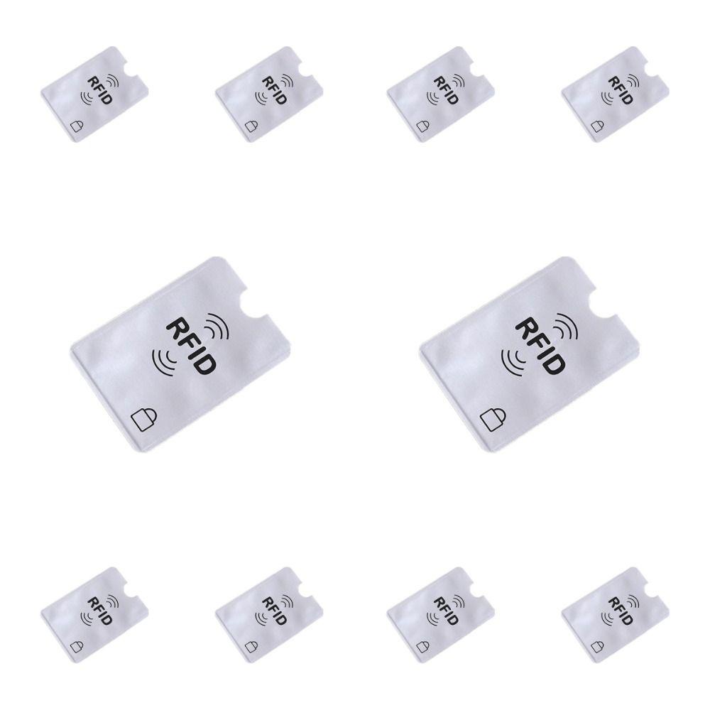 AELEGANT 10pcs NFC Blocking Case, Anti Theft Aluminium Foil Anti RFID ...
