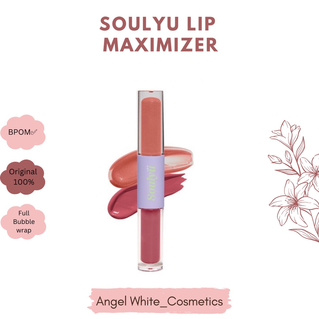 Soulyu LIP MAXIMIZER LIP CREAM & LIP GLOSS 6ML | Shopee Singapore