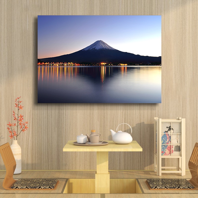 [Chihiro] Japan Mount Fuji Wall Painting Japanese Style Landscape ...