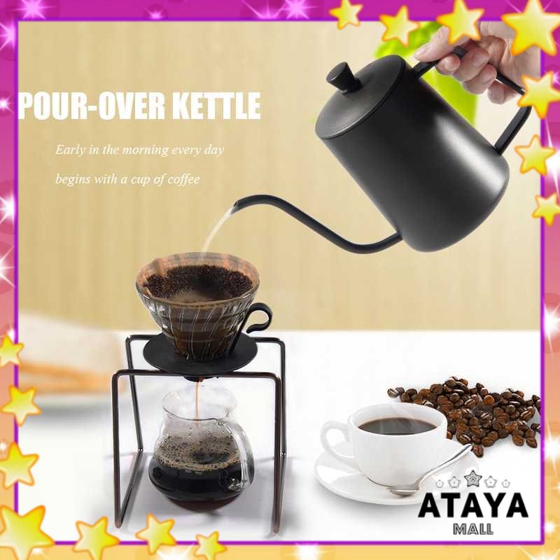 Gooseneck Coffee Pot Coffee Maker Pot Drip Gooseneck Kettle Barista ...