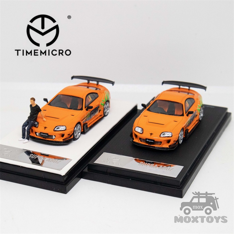 TIME MICRO 1:64 Toyota Supra A80Z Fast & Furious Paul painting Orange ...