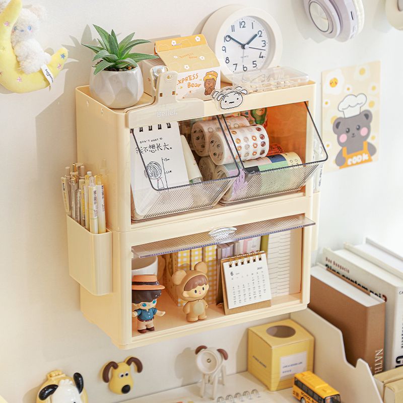 Desk Stationery Storage Organizing Box/Desk Multifunctional Storage ...