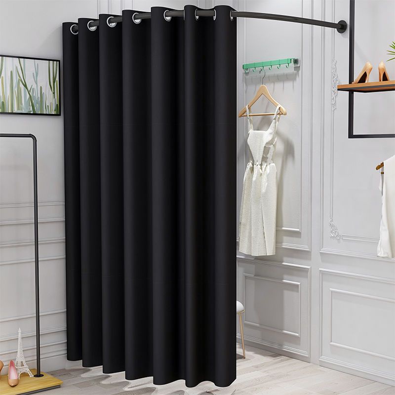 Clothing store C- type fitting room cloth curtain door curtain changing ...