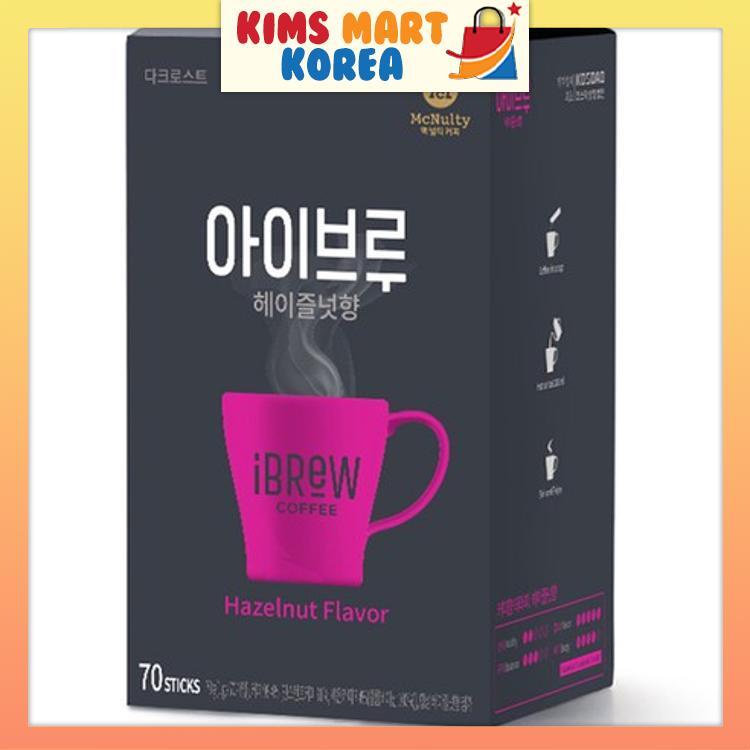 Mcnulty iBrew Hazelnut Coffee Stick Korean Instant Coffee Mix 1g x ...