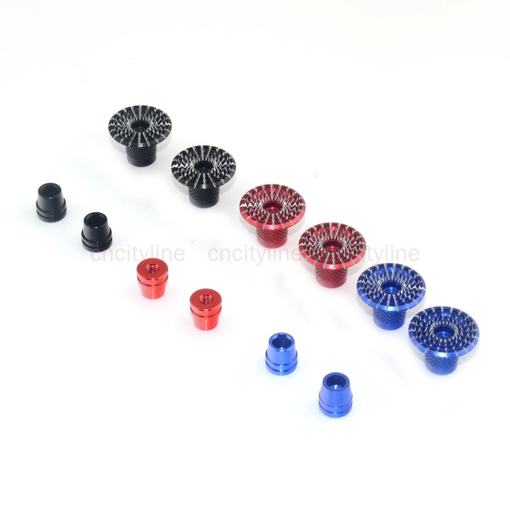 3D M3 FRSKY Umbrella Aluminum Gimbal Stick Ends Anti-slipping Cap for ...