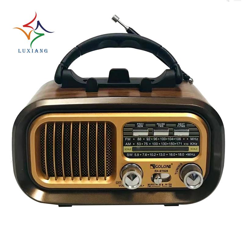 GOLON Retro FM/AM/SW Radio Full Band Portable Radio Receiver Wireless ...
