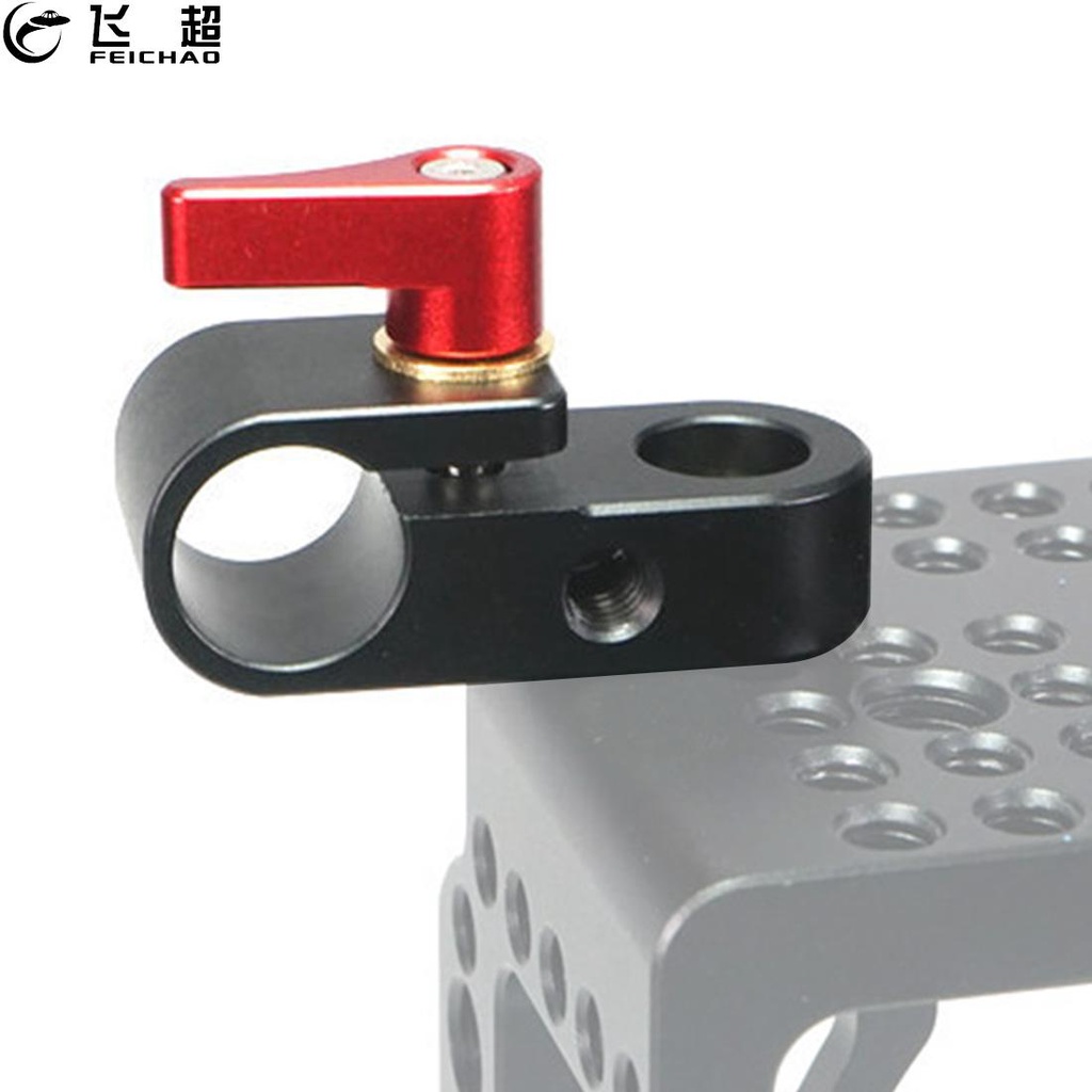 FEICHAO Single Hole 15mm Track Clamp Mount Rod Holder for Quick Release ...