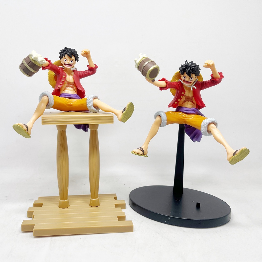 One Piece Banquet Luffy Pvc Figure Anime Monkey D Luffy Drink Action ...