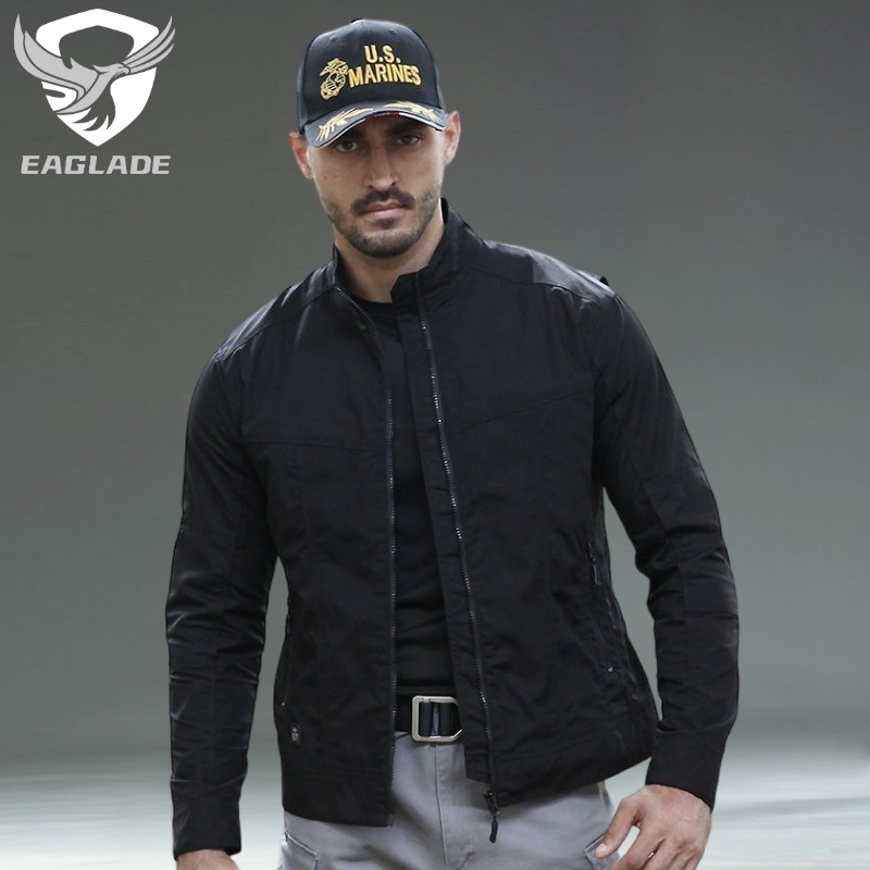 EAGLADE Tactical Bomber Pilot Men CK540 In Black Waterproof Windproof ...