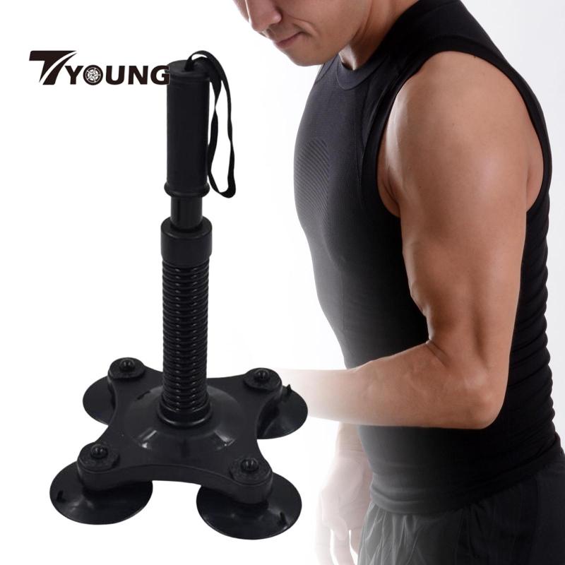 [In Stock] Arm Wrestling Workout Portable Resistance Spring Bar Forearm ...