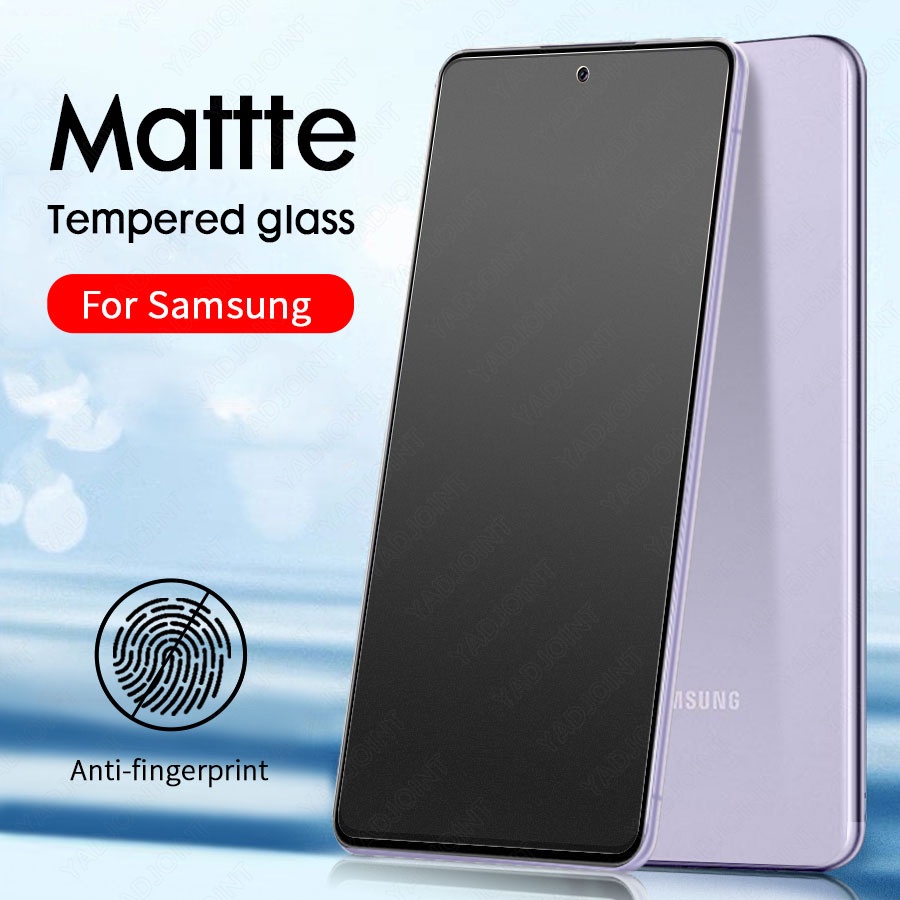 Matte Tempered Glass Frosted Screen Protector Glass For Samsung Galaxy ...