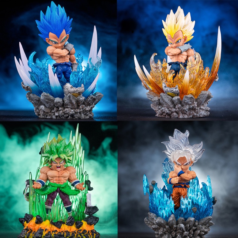 Anime Dragon Ball Z Goku Vegeta Super Saiyan Ultra Instinct Action ...
