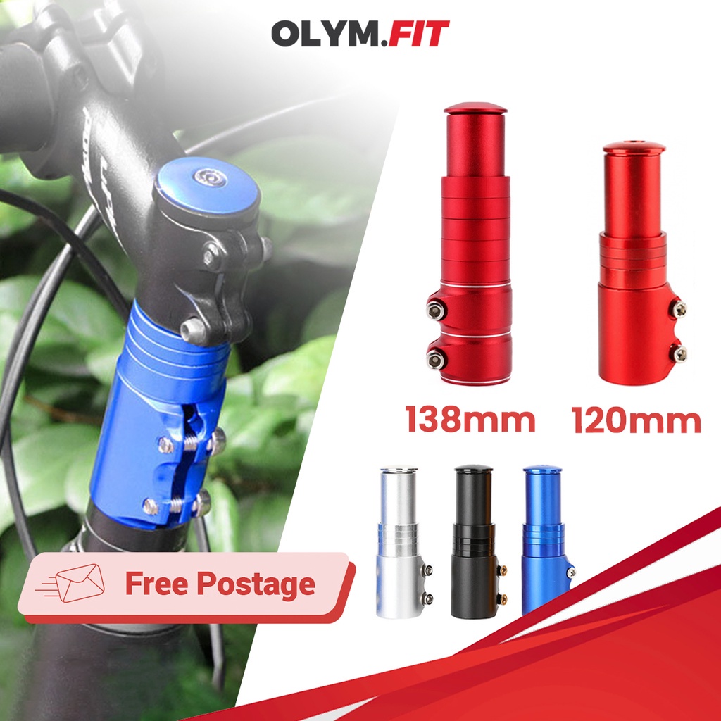 Bicycle Stem Riser Bike MTB Stem Handlebar Extender Extension Cycling ...