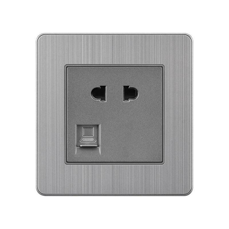 Fiko 86 Type Southeast Asian Two-Pole 2-Hole Flat Plug American Socket ...