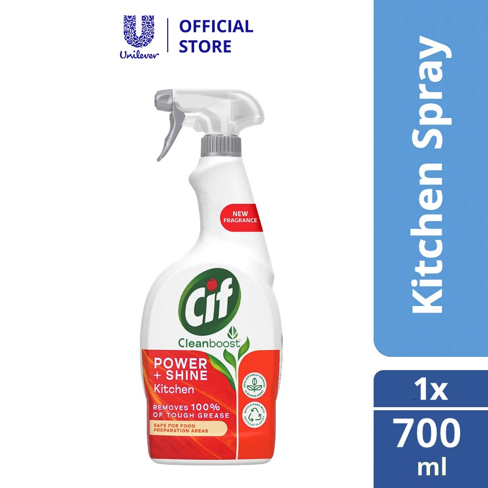 Cif Power and Shine Spray - Kitchen 700ml | Shopee Singapore