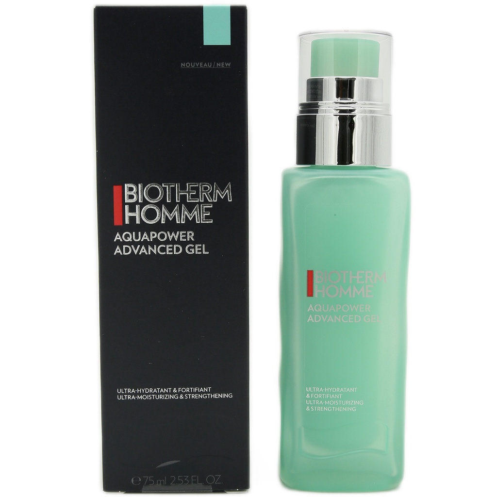 BIOTHERM Homme Aquapower Advanced Gel 75ml (NEW VERSION) | Shopee Singapore