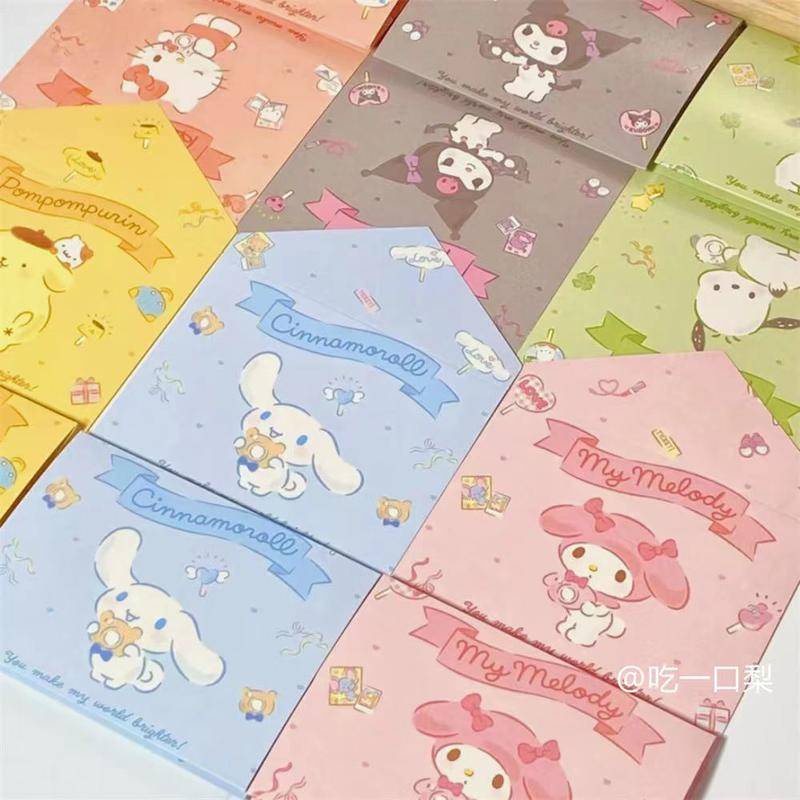 5Pcs Sanrio Cute Mymelody Kuromi Cinnamoroll Pom Pom Purin Pochacco ...