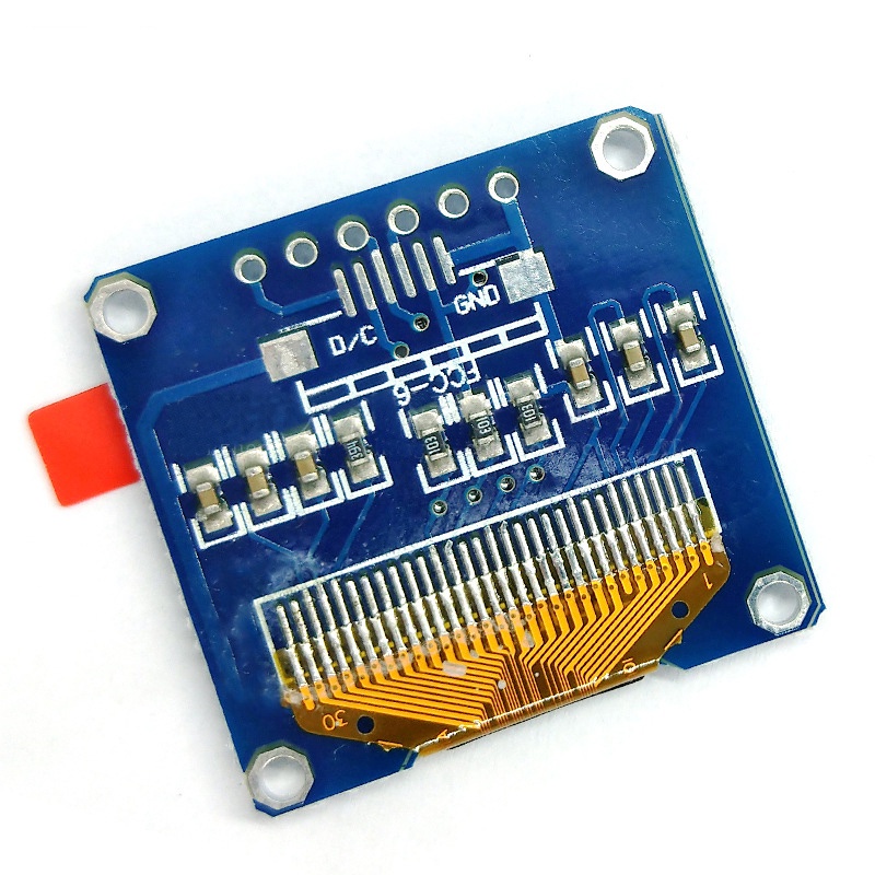 1PCS 0.96 inch 6 Pin OLED IIC Serial White Display Module 128x64 I2C ...