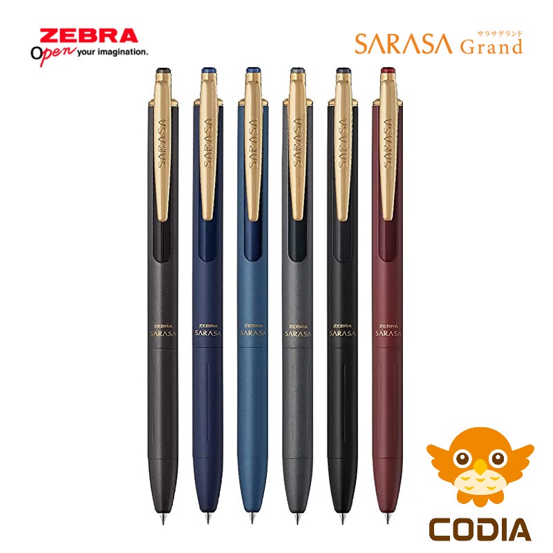 Zebra | Sarasa Grand 0.5mm (gel ball-point pen) Vintage Colours (Made ...