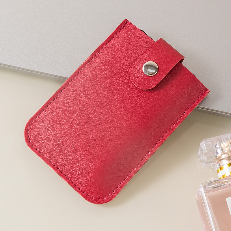 Cascading Hidden Pull Out Card Case Organizer Multi-card Pu Leather ...