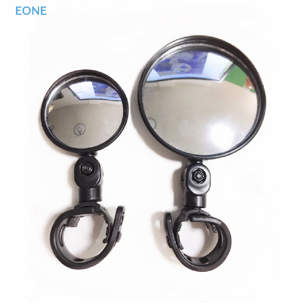 EONE Universal Bicycle Rearview Mirror Adjustable Rotate Wide-Angle ...