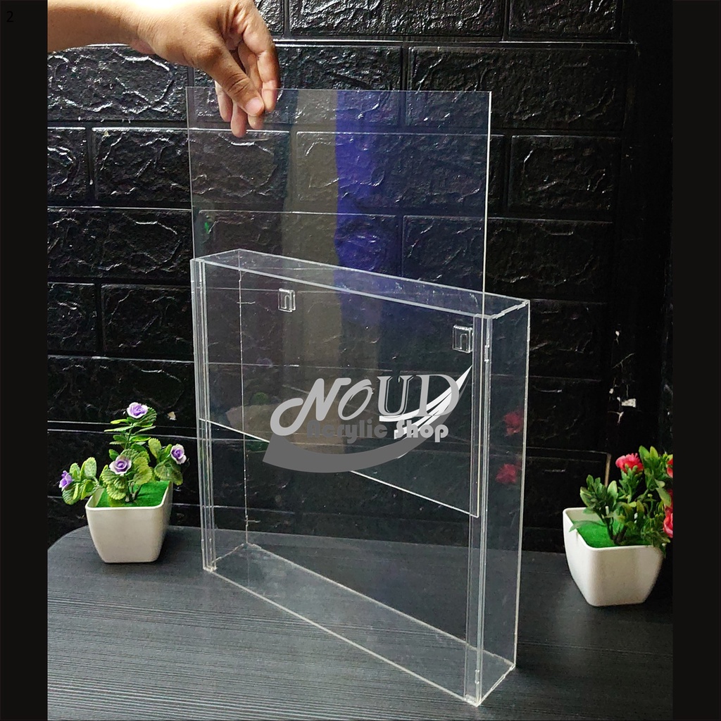 Acrylic Sliding Mahar Box 25x25x6 / Acrylic Mahar Frame | Shopee Singapore