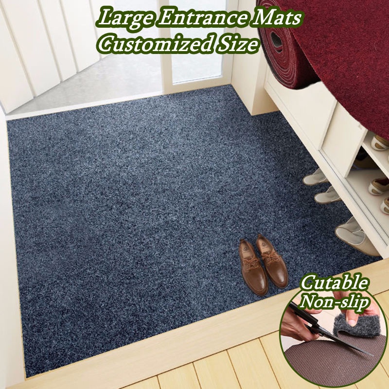 🔥Free shipping🔥定制Customize Entrance Floor Mat Anti Slip Mat Sludge ...