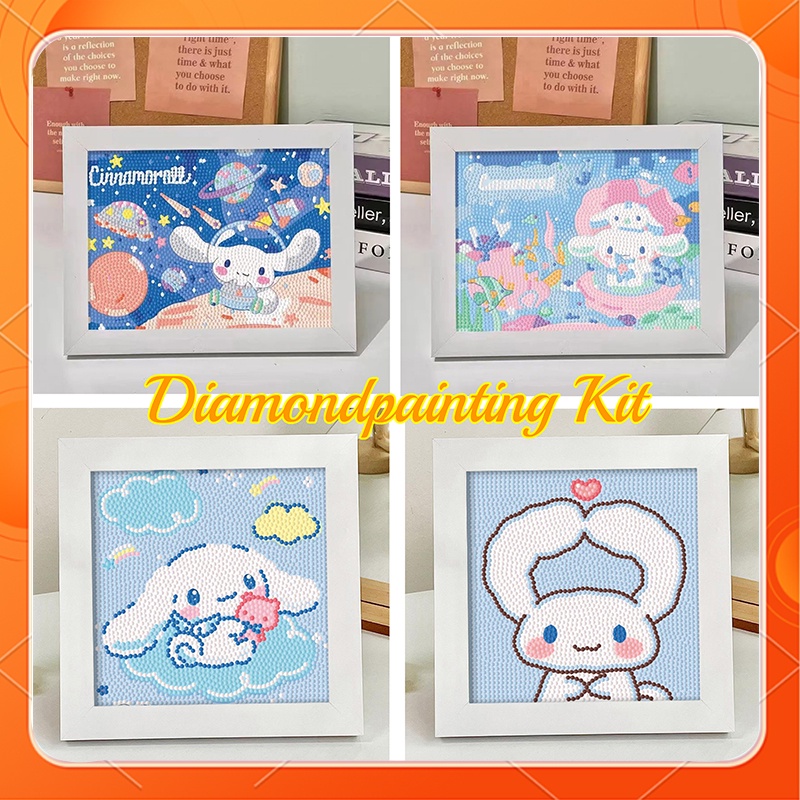 Cinnamoroll Diamond Painting Sanrio Edition+Photo Frame Cartoon Lotso ...