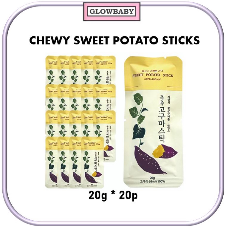 [HANWOOL] Dried Moist Sweet Potato Stick Korean Honey Sweet Potato ...