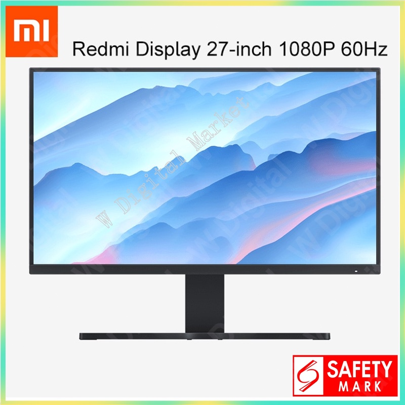 Xiaomi Redmi Monitor 27 Inch 1080P 60Hz Low Blue Light Monitor PC ...