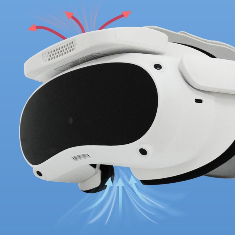 For Pico 4 Active Air Circulation VR Headset Facial Interface Cooling ...