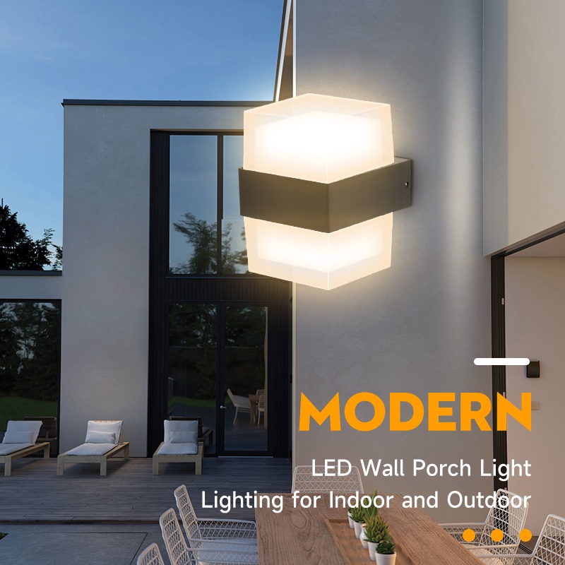 CANMEIJIA LED Indoor&Outdoor Wall Light Facade Lamp Luminaire Porch ...