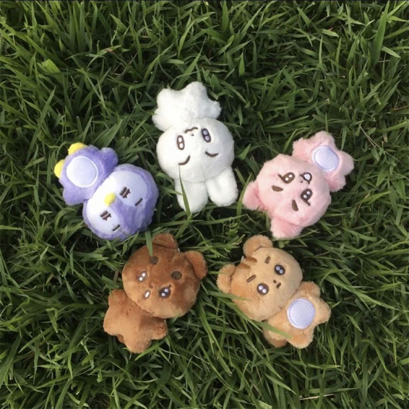 Kpop TXT Soobin YEONJUN Same Plush Keyrings Q Styles Mini BEOMGYU ...
