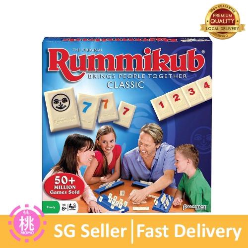 Rummikub -- The Original Rummy Tile Game ( Package Box may varies ) 4 ...