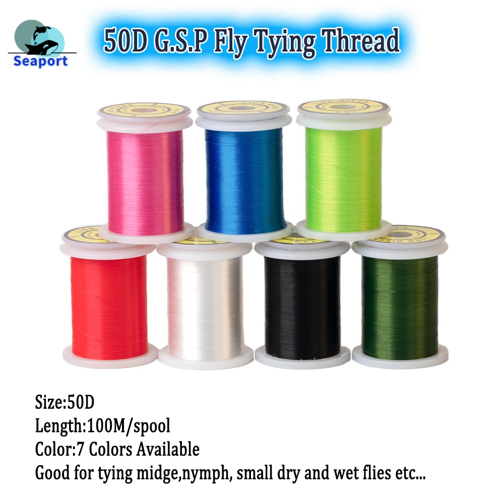 50D GSP Fly Tying Thread High Tensile Polyethylene Floss Fly Tying ...