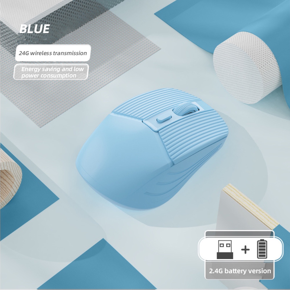 Morandi Wireless Bluetooth Mouse 2.4GHz Type C Fast Charging Dual Mode ...