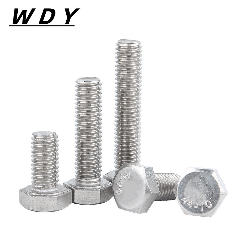M6/m8 SUS316 Stainless Steel External Hex Bolt Full Thread Bolt ...
