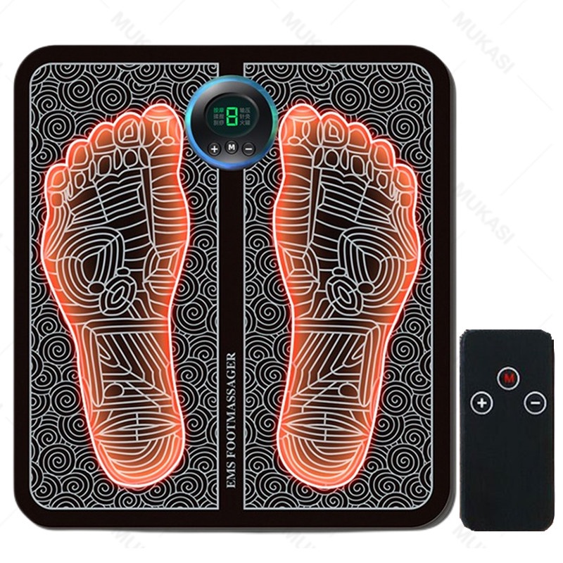 【in Stockl】usb Electric Ems Foot Massager Pad With Remote Control