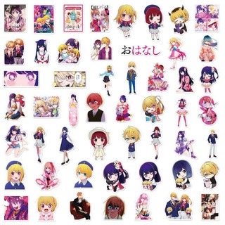 50Pcs/Set Oshi no Ko Stickers Kawaii MHoshino Ai Mem Cho Hoshino ...