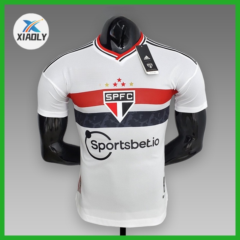 Football jersey 22-23 sao Paulo Player issue home football shirt S-2XL ...