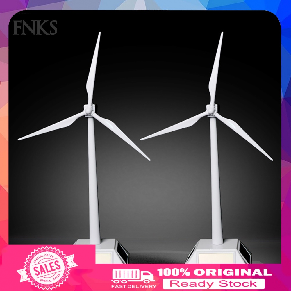 [Ready stock] DIY Solar Power Rotating Base Windmill Wind Turbine Model ...