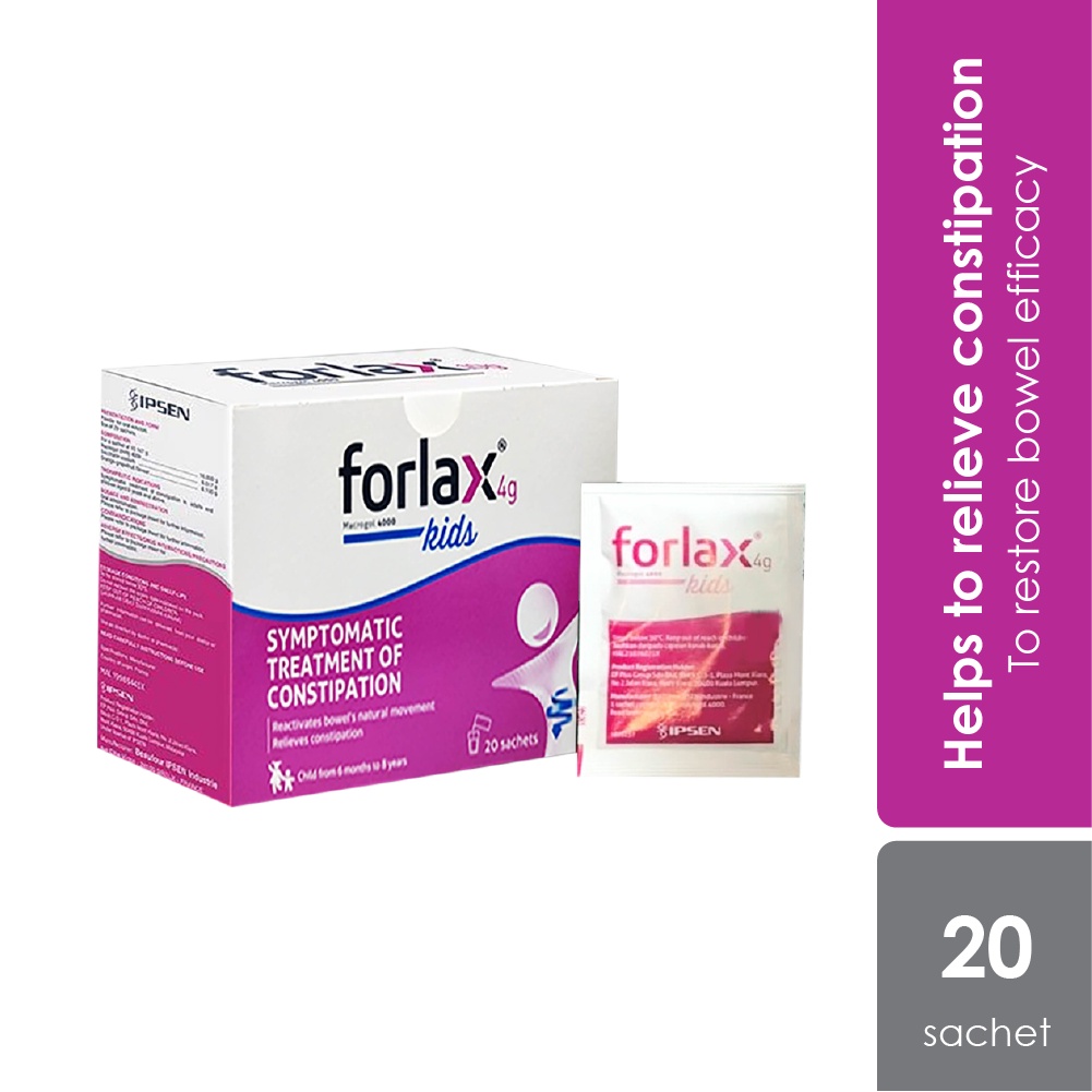 Forlax Kids Relieve Constipation (4g x 20's) | Shopee Singapore