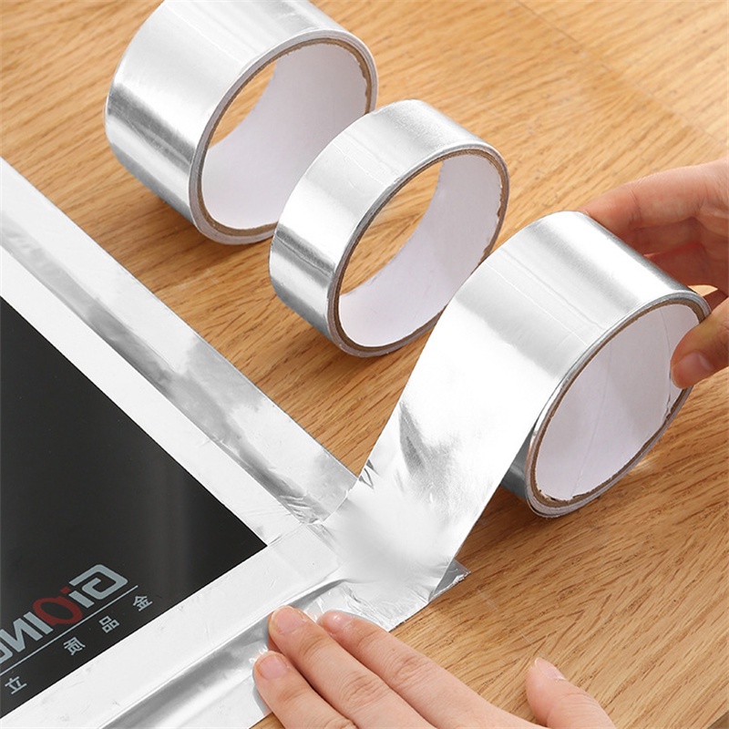 3M Kitchen Stove Waterproof Silver Aluminum Foil Tape Anti-mildew Beautiful Seam Paste High ...